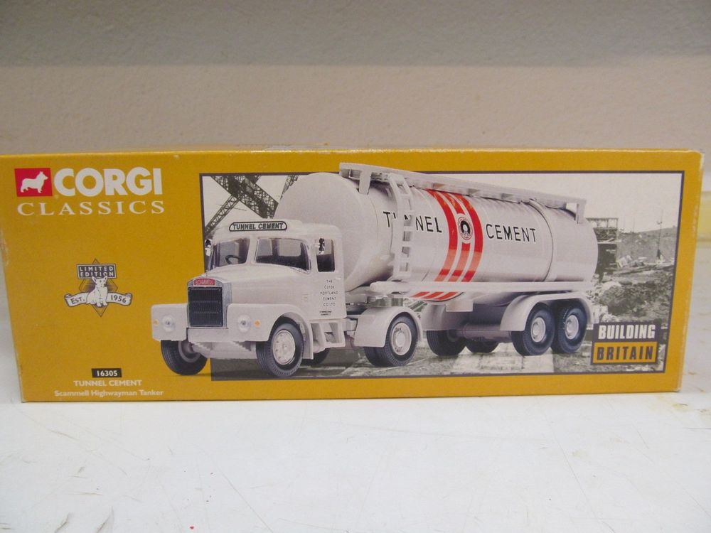 SCAMMELL MIT CEMENT AUFLIEGER CORCI 16305 (Gebraucht) in Grueningen für ...