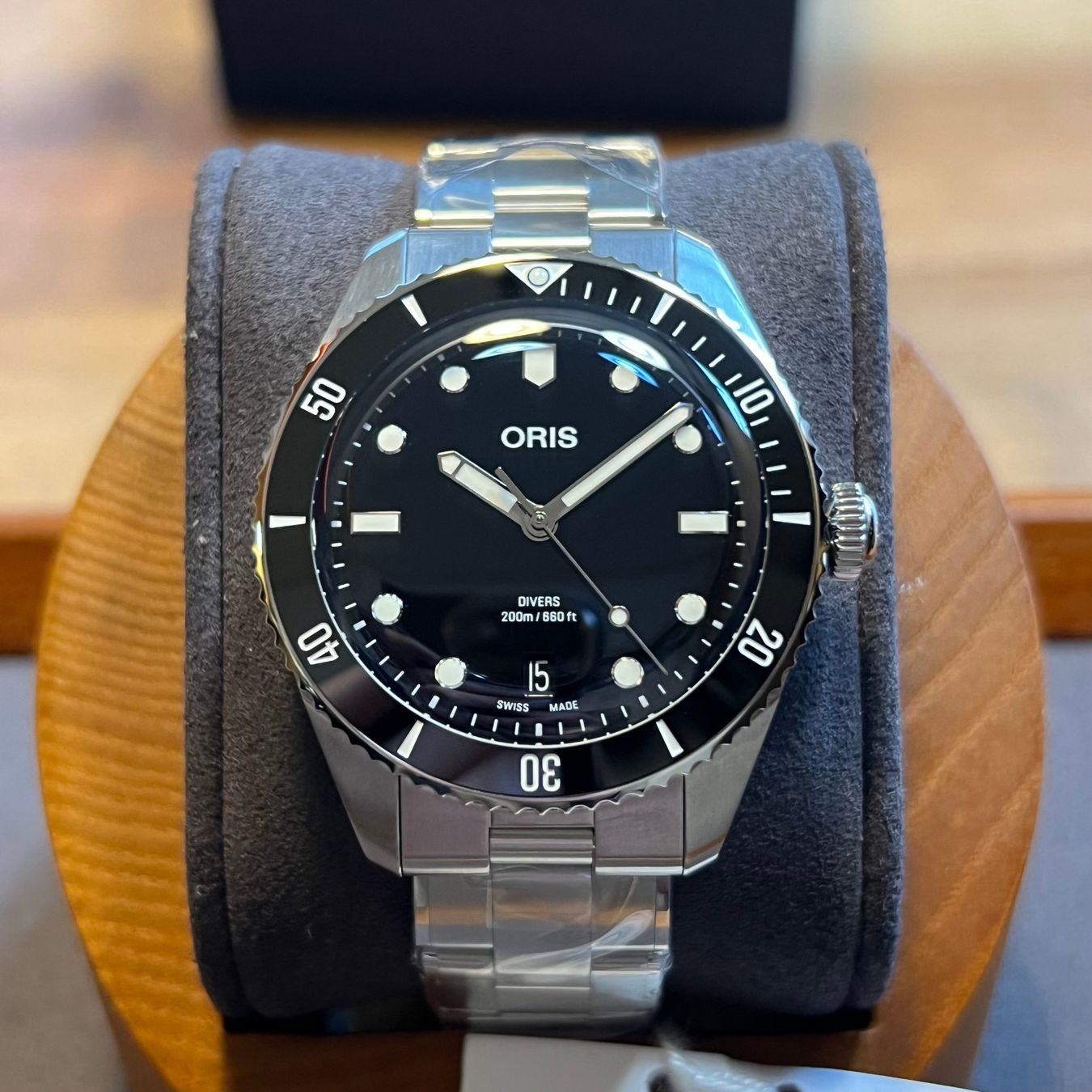 Oris Divers Date 2025 New Full Set 01 733 7795 4054 (Gebraucht) in ...