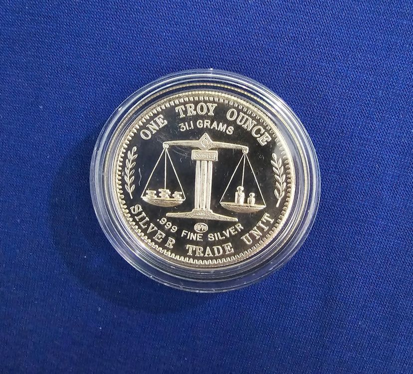 1 Unze Silber USA Silver Trade Unit | Kaufen auf Ricardo