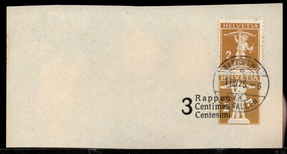 RAPPERSWIL 1.VIII.25 Ausschnitt | Kaufen auf Ricardo