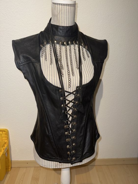 Leder-Corsage von YourFetishWorld, neuwertig, Gr. M (Neu und ...