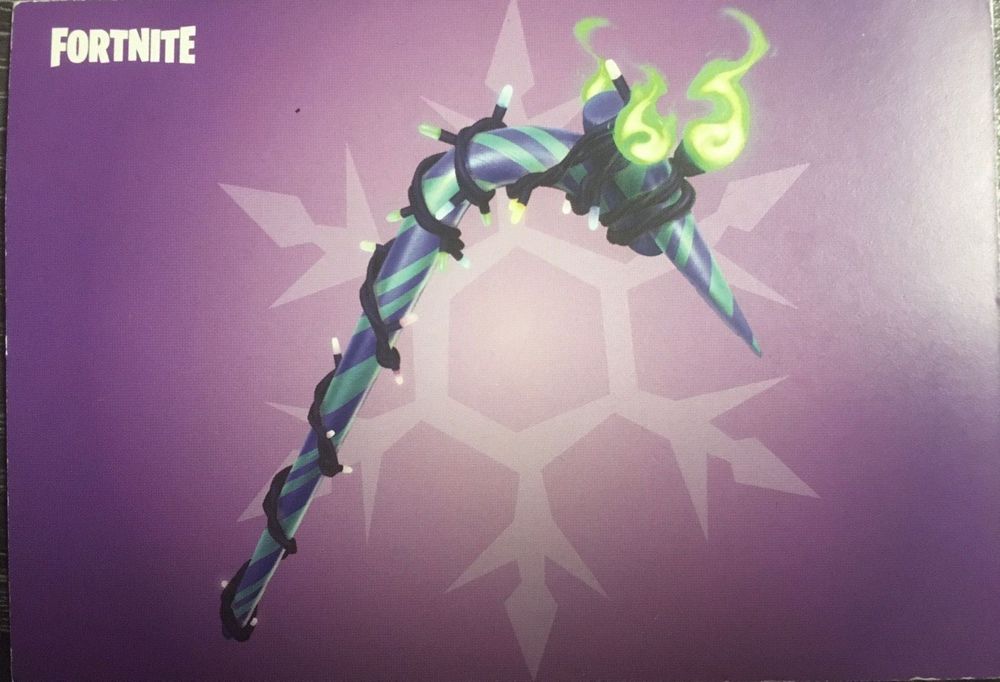 Fortnite Code von Minty Pickaxe Karte (Neu (gemäss Beschreibung)) in ...