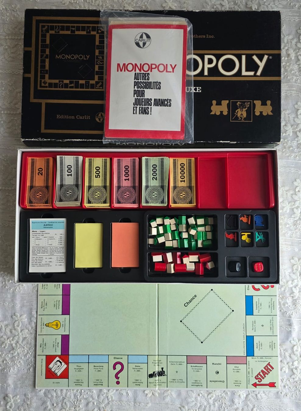 Monopoly Grand Luxe Edition Carlit - Top Zustand! (Gebraucht) in ...