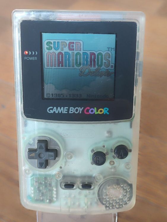 Nintendo Game Boy Color Clear White ab 1.- ! + Gratis Spiel (Gebraucht ...