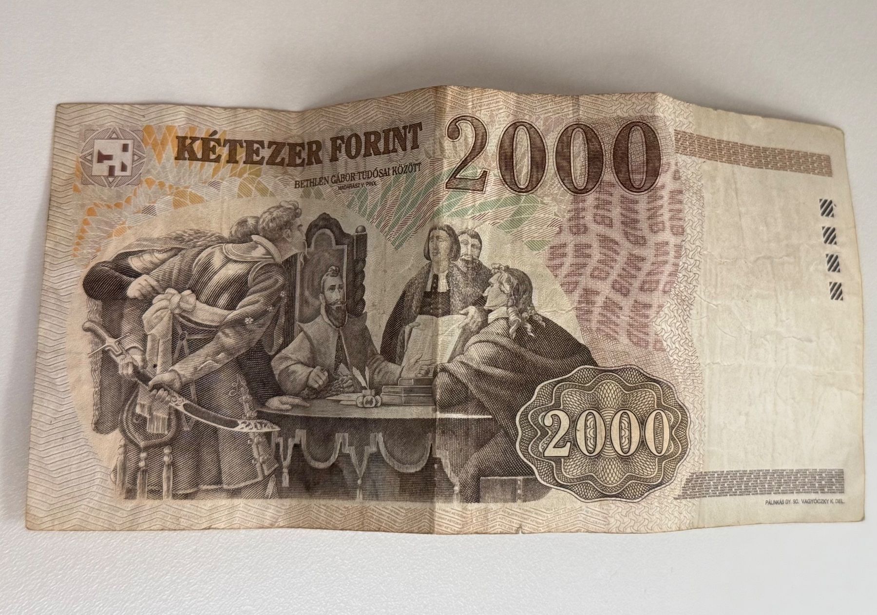 Ancien billet de 2000 forints hongrois - 1998 (D'occasion) à Denges ...
