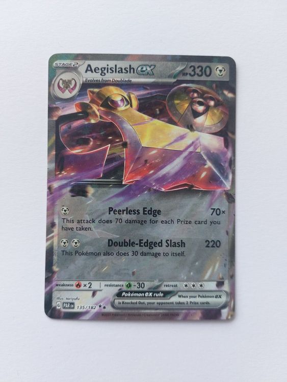 Aegislash EX - Paradox Rift- EN - Ab 1 (Gebraucht) in Romont FR für CHF ...