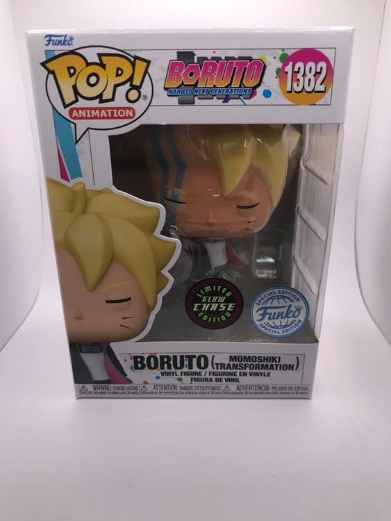 Funko POP - 1382 - Boruto ( Momoshiki Trans. ) - Glow CHASE (Neu ...