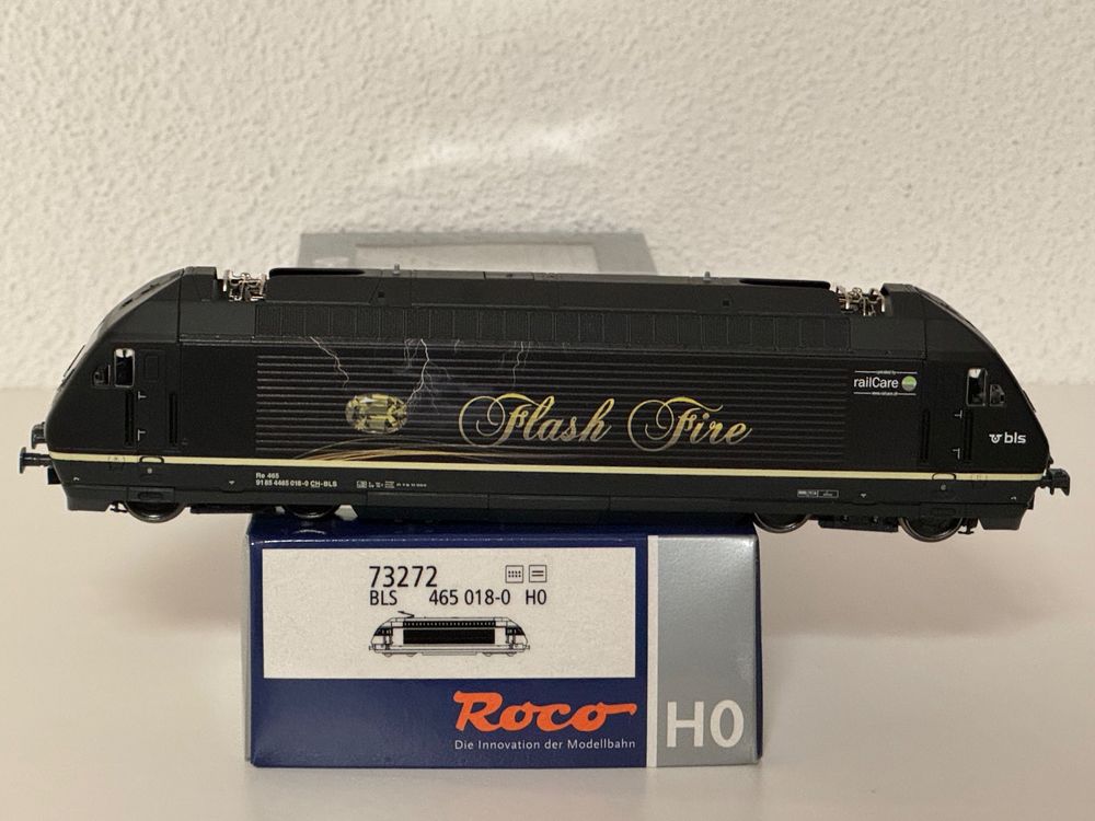 Roco BLS 465 018-0 Flash Fire analog (Gebraucht) in Goldau für CHF 175 ...