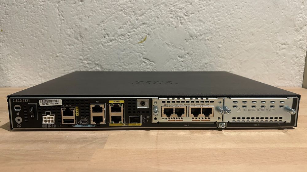 Cisco Router ISR 4321 | Kaufen auf Ricardo