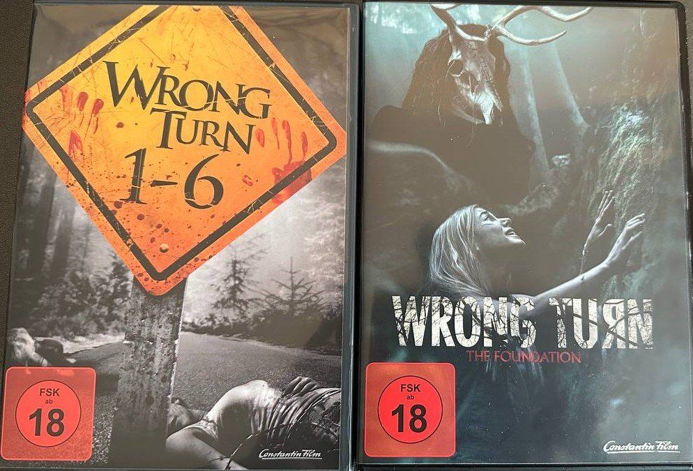 Wrong Turn 1-7 Horrorfilme DVD Sammlung 7 Filme Set (Gebraucht) in ...