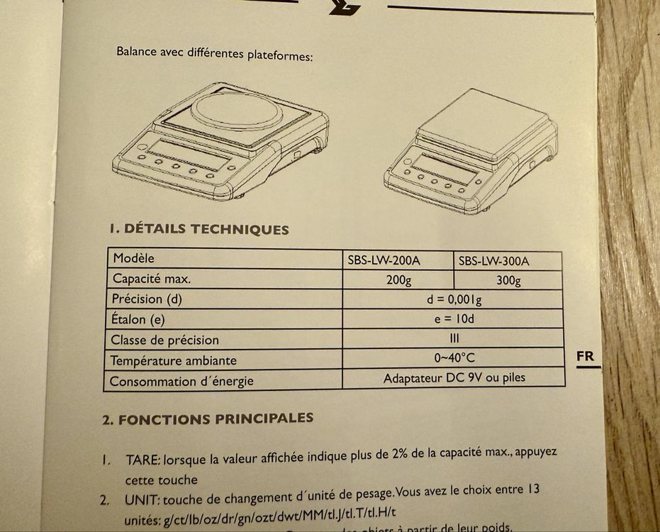 Balance de précision Steinberg Systems SBS-LW-300A (Neu (gemäss ...