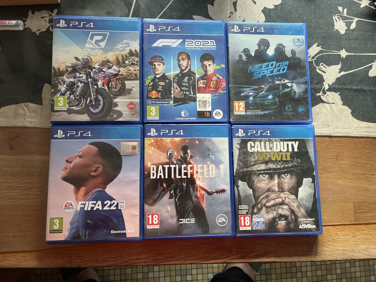 Lotto Giochi PS4: FIFA 22, Need for Speed, Call of Duty! (Nuovo ...