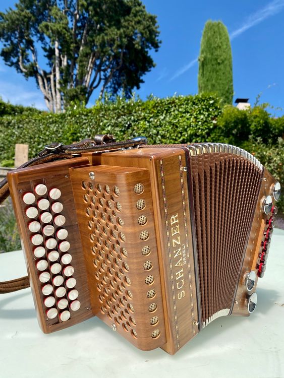 Schanzer "Rucksack" Steirische Harmonika akkordion accordeon (Gebraucht ...
