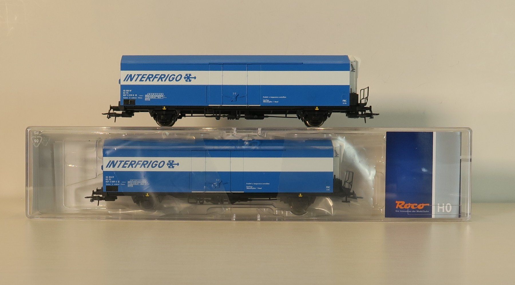 Roco 67068 FS Kühlwagen-Set der Interfrigo Epoche V, WS (Neu und ...
