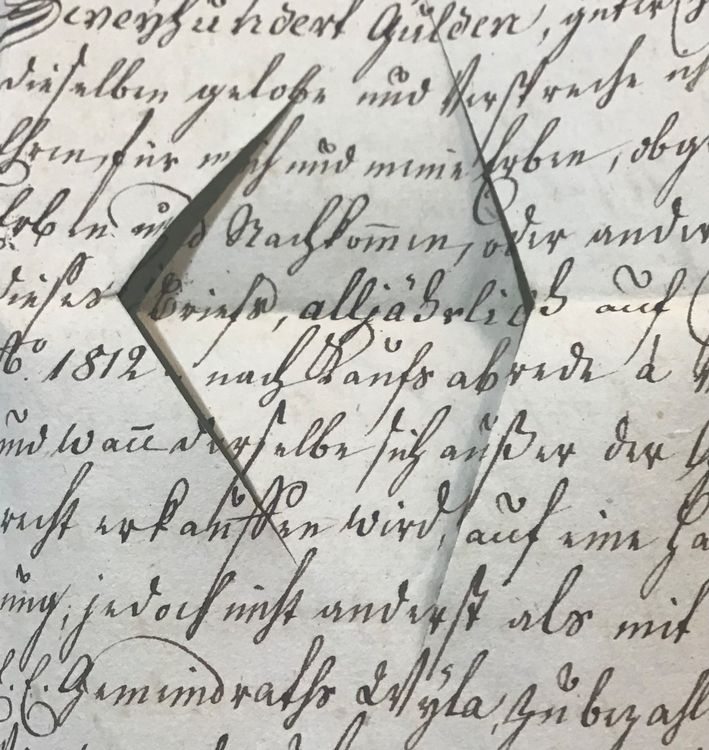 Antike Handgeschriebene Brief aus 1871 | Kaufen auf Ricardo