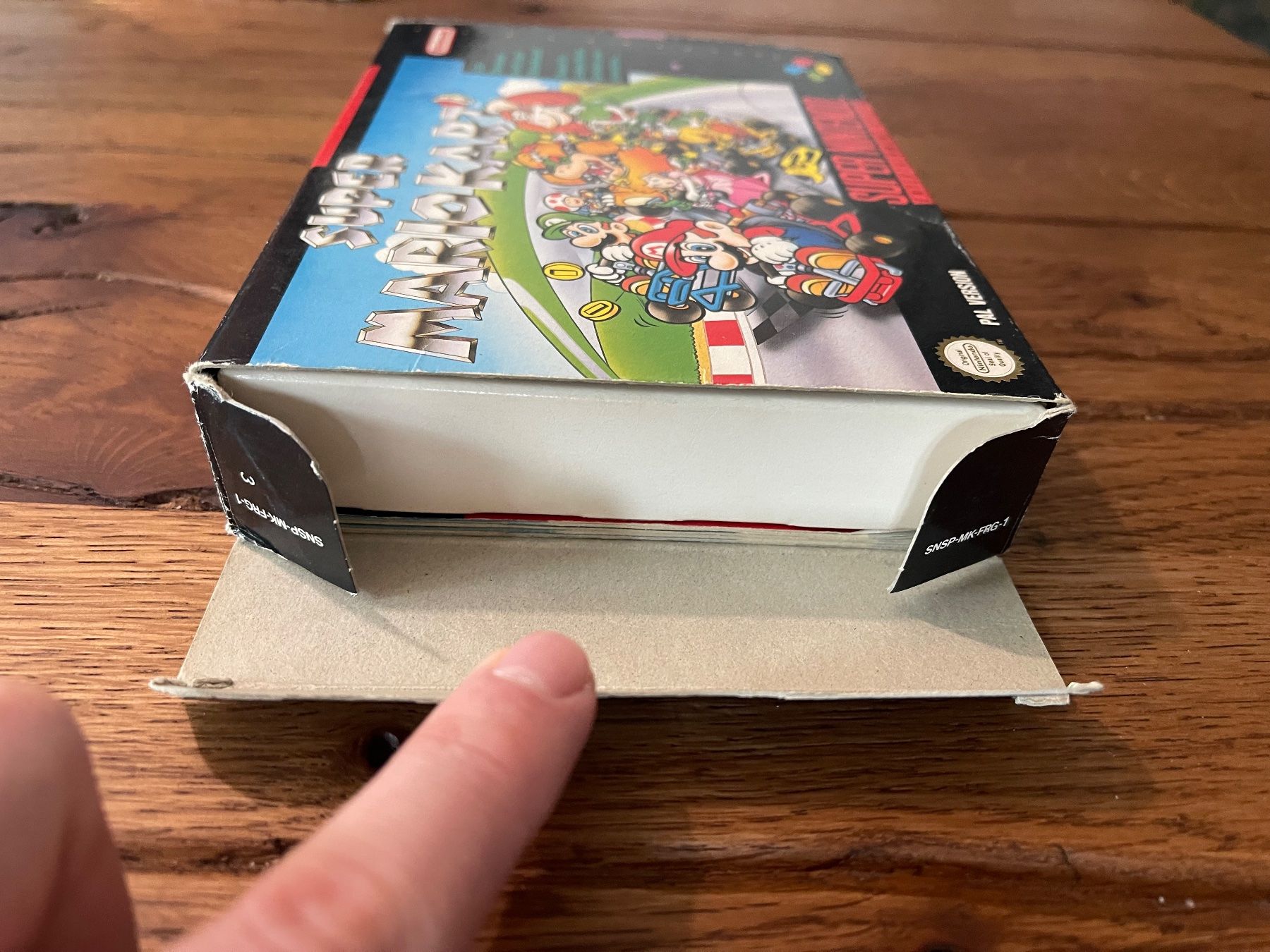 Super Mario Kart - SNES PAL - guter Zustand Nostalgiealarm ! (Gebraucht ...