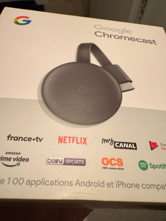 Chromecast 3 Google (Neuf (Voir description)) à Chézard-St-Martin pour ...