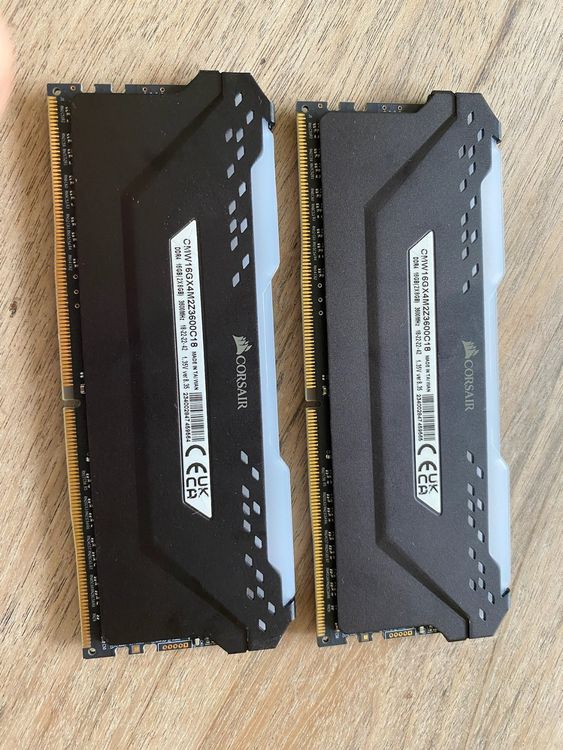 RAM Corsair Vengeance RGB Pro 2x8 GB | Kaufen auf Ricardo