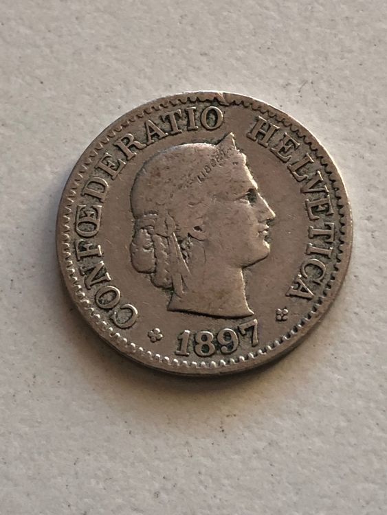 10 Rp. 1897 (Gebraucht) in Schötz für CHF 5 – mit Lieferung auf Ricardo kaufen