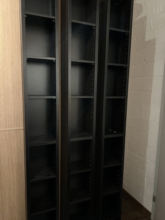 IKEA Gnedby Regale schwarz / dunkelbraun | Kaufen auf Ricardo