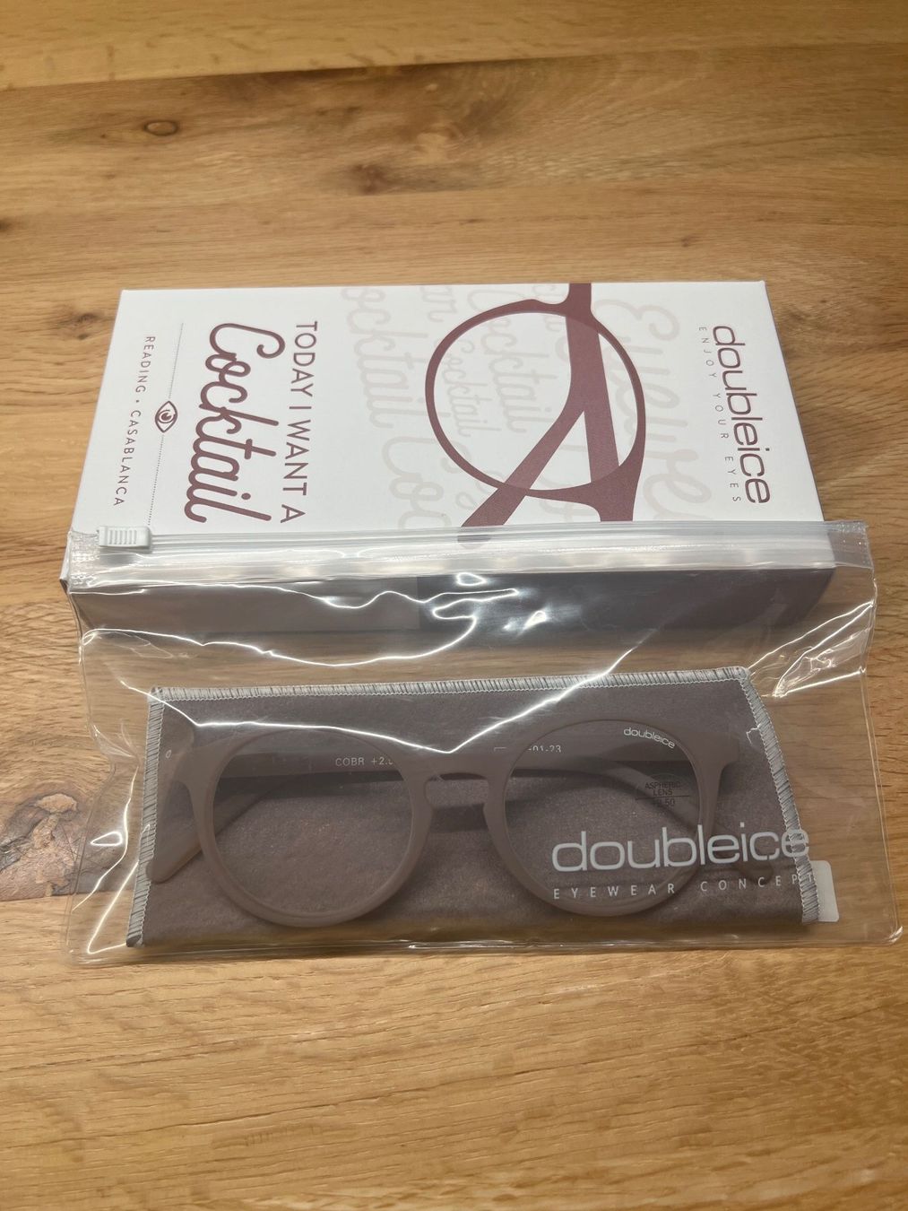 NEU - Doubleice Pantera Lesebrille 2.5 - braun - mit Etui (Neu und ...
