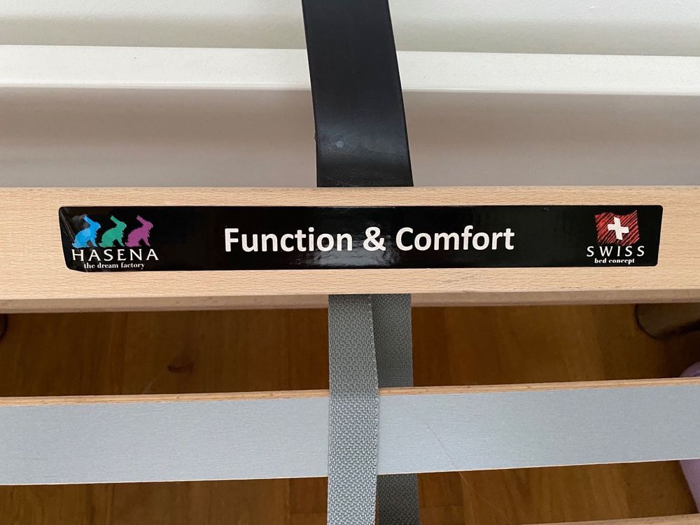 Hasena Bett 90x200 mit Lattenrost inkl. LED-Beleuchtung | Kaufen auf ...