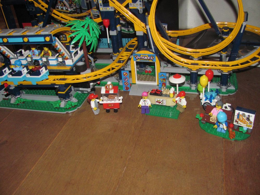 Lego Icons (Creator Expert) 10303 Looping Achterbahn, 100%OK (Gebraucht ...