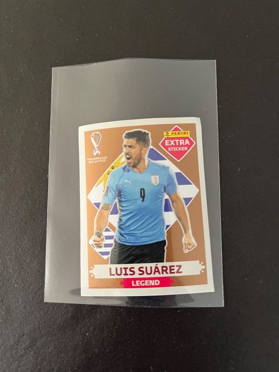Panini Extra Sticker Luis Suárez Bronze (Gebraucht) in Buttikon SZ für ...