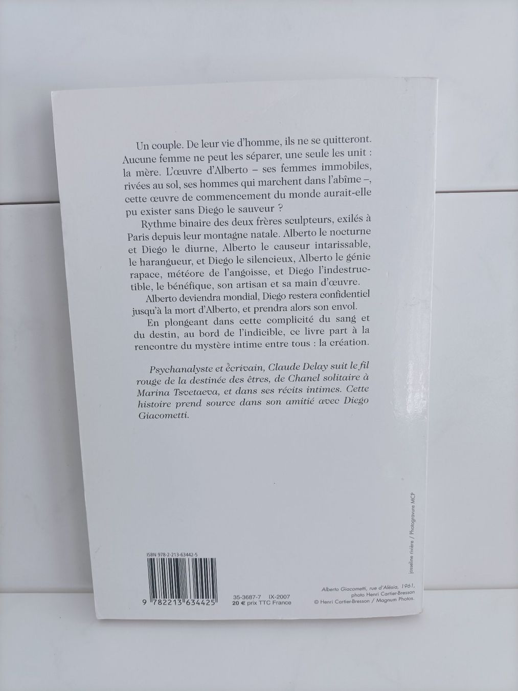 Giacometti Alberto & Diego l'histoire cachée / Claude Delay (D'occasion ...