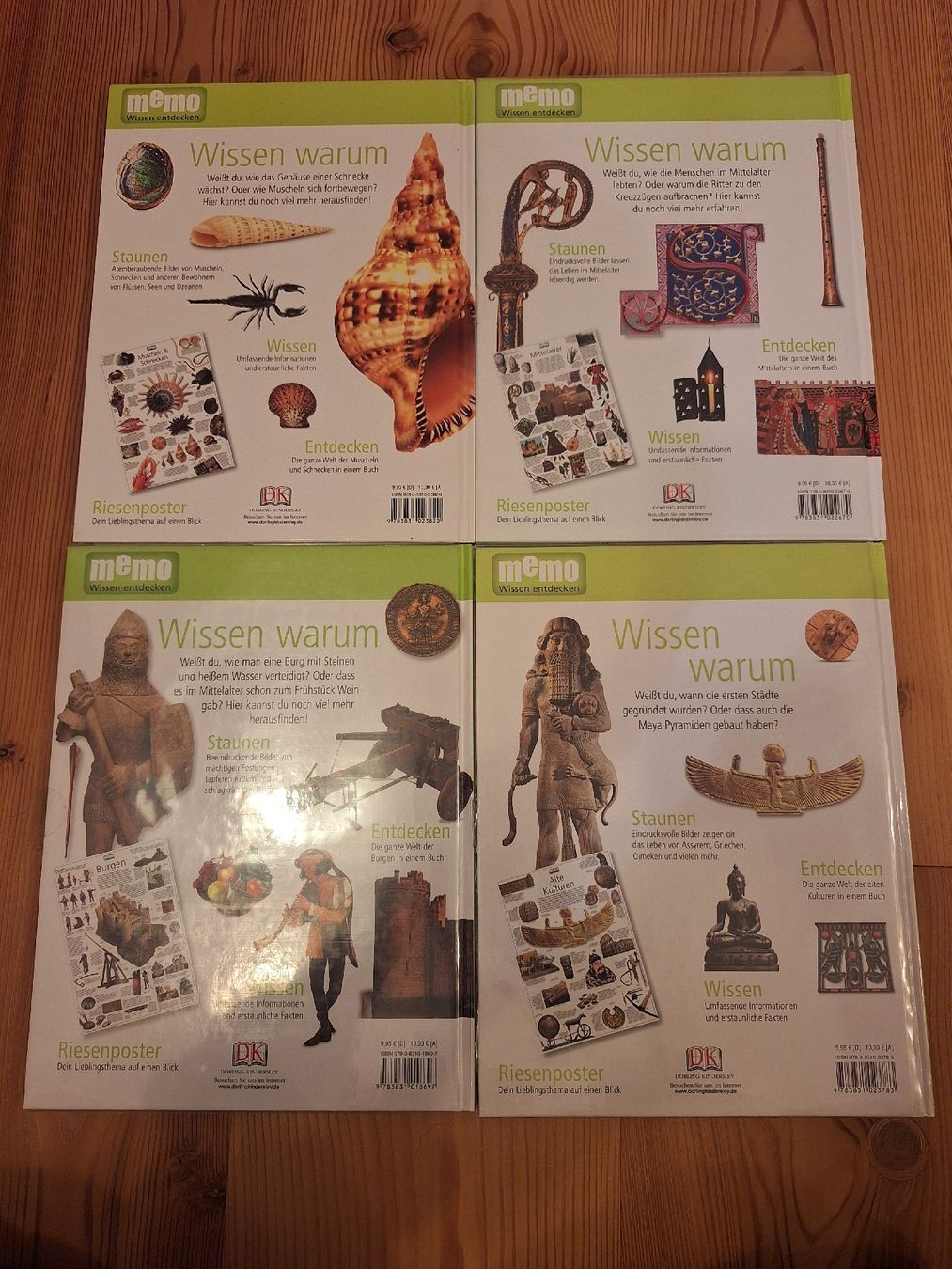 DK Memo Wissen warum 4 Bücher (Neu (gemäss Beschreibung)) in Donat für ...