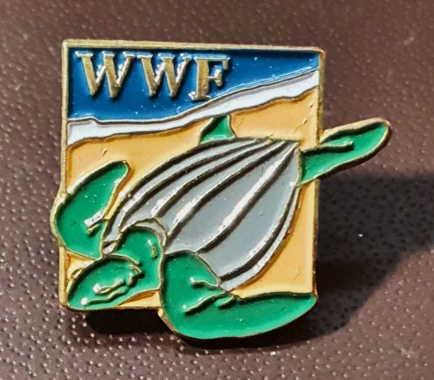 S413 - Pin WWF Schildkröte (Gebraucht) in Reinach BL für CHF 2.1 – mit Lieferung auf Ricardo kaufen
