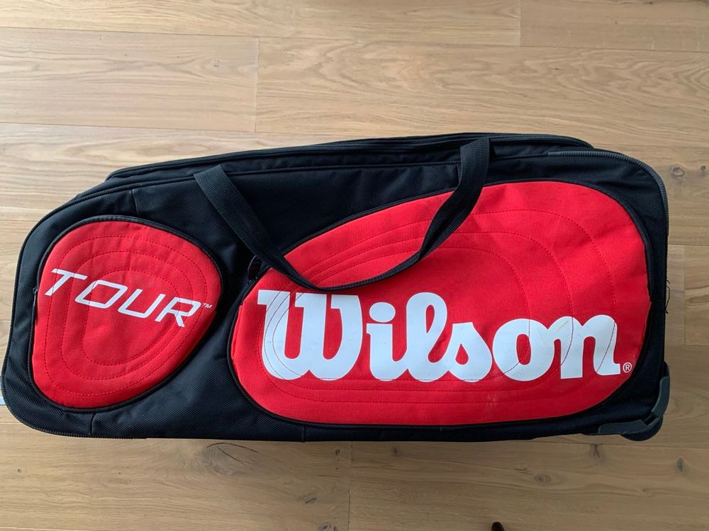 Wilson Tennis Reisetasche mit Räder Trolleyfunktion | Kaufen auf Ricardo