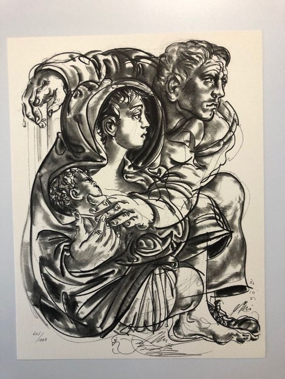 Art Print WFUNA Hans Erni 1984 nummeriert und handsigniert (Neu (gemäss Beschreibung)) in kriens ...