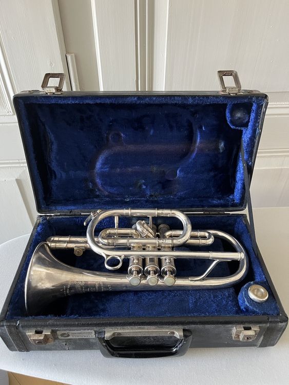 Besson New Standard Class A Cornet Trompete m.Original-Koffe (Gebraucht ...