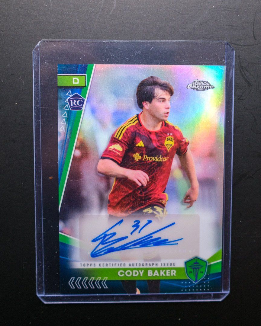 Cody Baker – Rookie Autograph Card – 2024 Topps Chrome MLS (Gebraucht ...