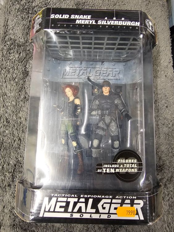 METAL GEAR SOLID / Solid Snake & Meryl Silberburgh (Neu und ...