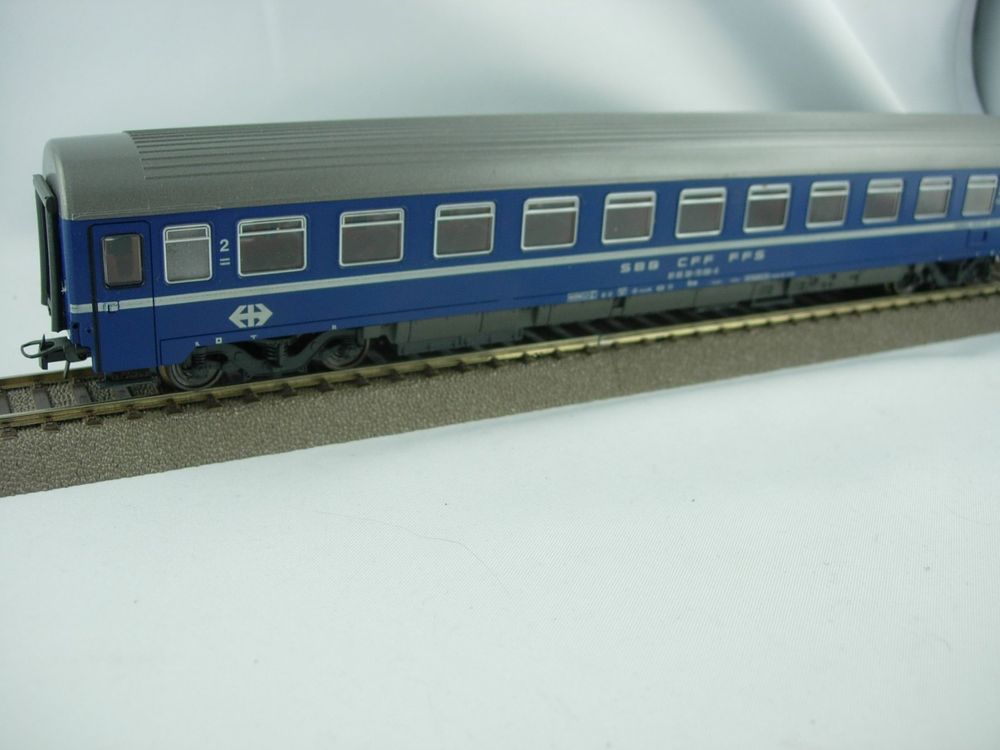 ROCO 4234 SBB CFF Liegewagen EUROFIMA blau in OVP (Gebraucht) in Morschach für CHF 10 – mit ...