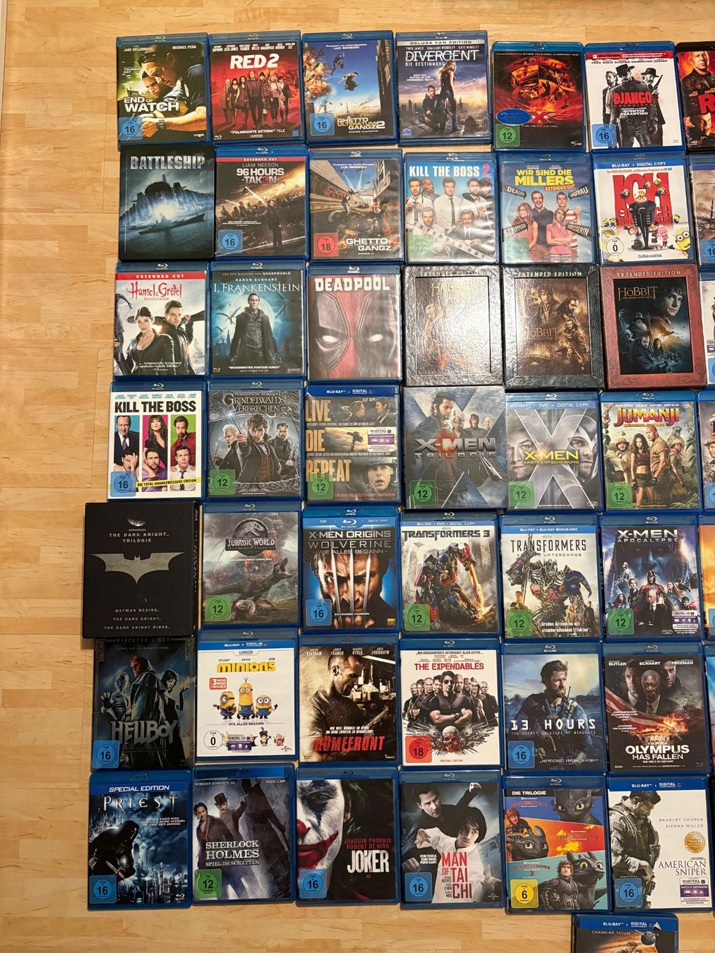 Blu-Ray Sammlung - Hobbit, Marvel, X-Men uvm. (Gebraucht) in Vilters ...