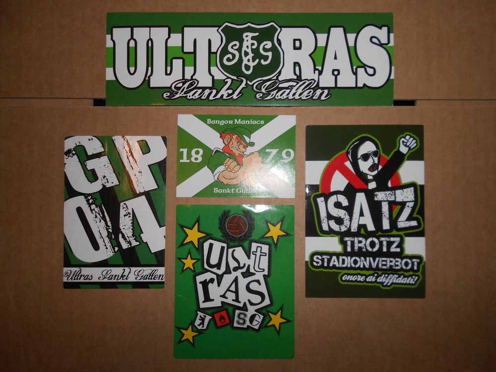 FC ST. GALLEN FCSG ULTRAS AUFKLEBER (Neu (gemäss Beschreibung)) in für ...