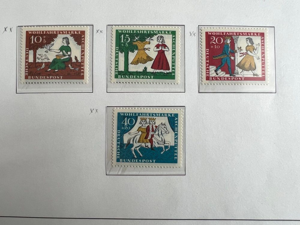 23 timbres neufs et oblitérés 1964/65 Allemagne selon photo (D'occasion ...
