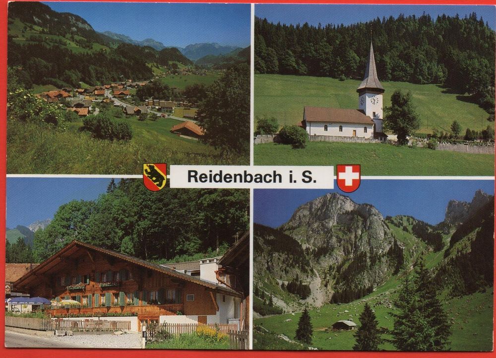 REIDENBACH i.S. Dorfansicht mit Boltigen, Restaurant Sternen (Neu (gemäss Beschreibung)) in Jona ...
