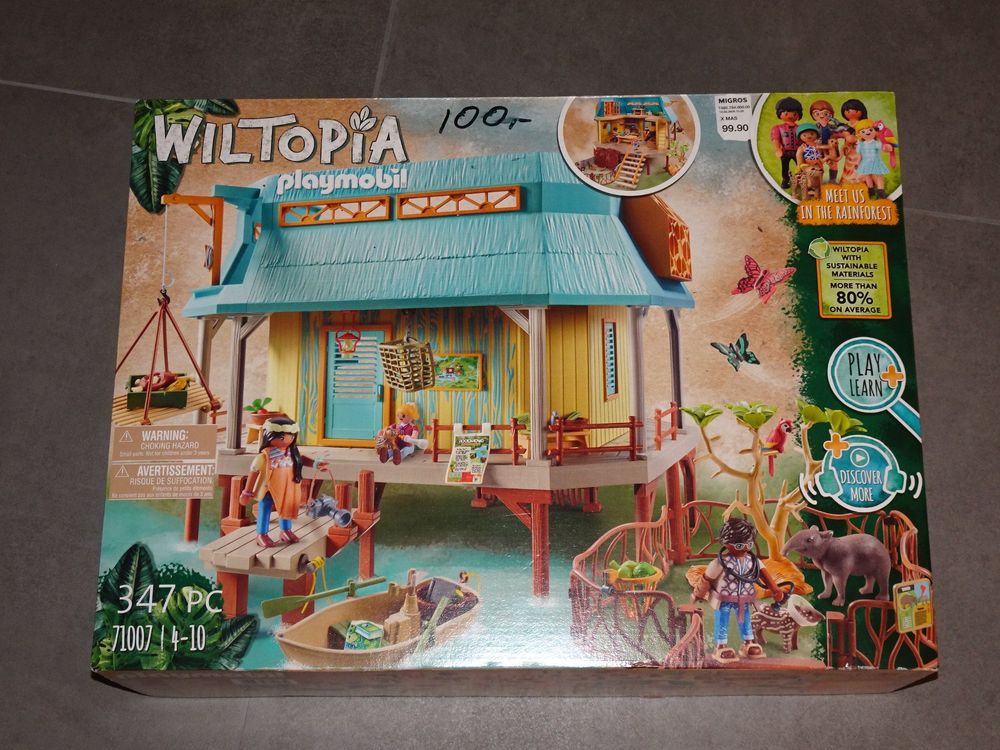 Playmobil - WILTOPIA, 71007, Tierpflegestation * NEU * | Kaufen auf Ricardo