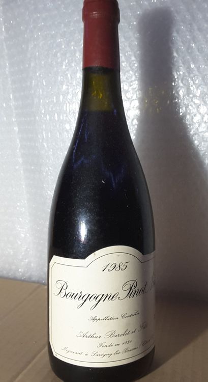 Bourgogne Pinot Noir Arthur Barolet 1985 (Neu (gemäss Beschreibung)) in ...