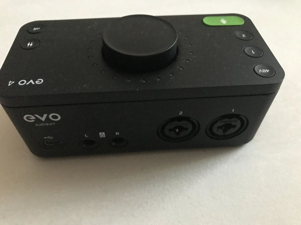 Carte Son Audient Evo 4 - USB - 2 entrées XLR | Kaufen auf Ricardo