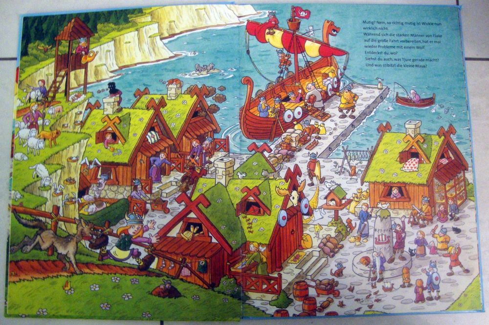 Wickie und die starken Männer, Wimmelbilderbuch | Kaufen auf Ricardo