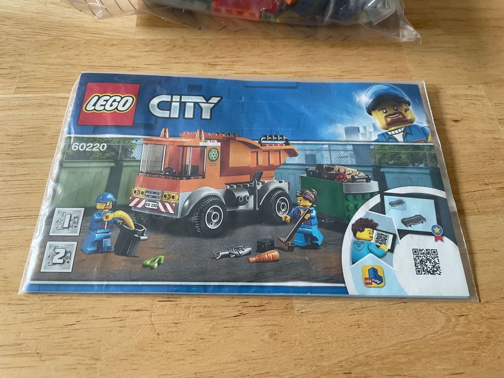 LEGO City Kehrichtwagen 60220 - Komplett, wie neu! (Neu (gemäss ...
