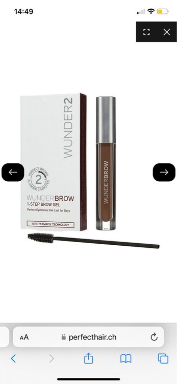Wunderbrow Brauen Gel (Neu und originalverpackt) in Binz für CHF 5 – mit Lieferung auf Ricardo ...
