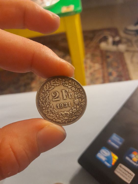 Pièce rare: 2 Francs Suisse 1931 - Argent, Helvetia! (D'occasion) à ...
