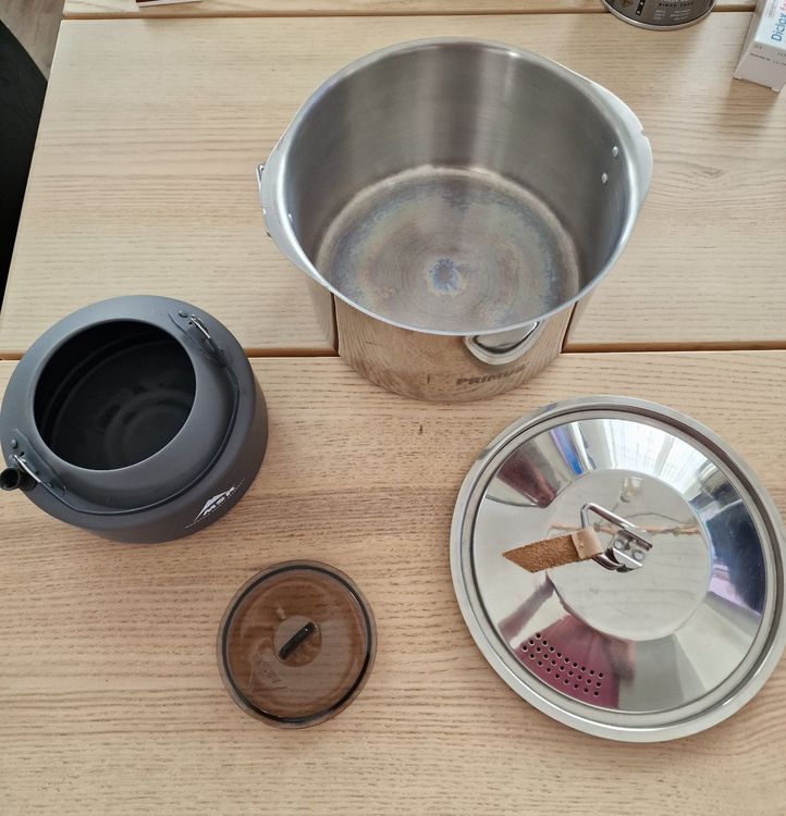 Primus 3 Liter Topf + MSR Wasserkocher Camping Outdoor Büsli (Gebraucht ...