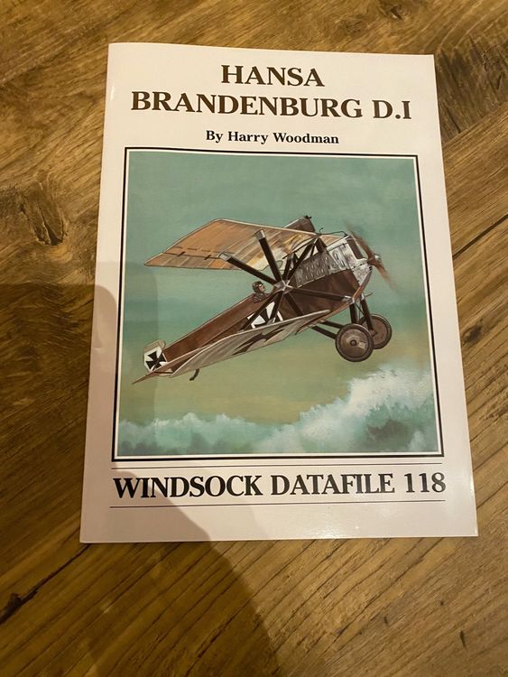 BUCH ENG HANSA BRANDENBURG D.1 WWI WINDSOCK DATAFILE 118 (Gebraucht) in MÜHLEDORF/SO für CHF 7.5 ...